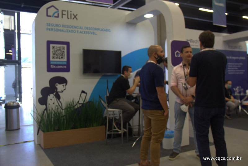 Stand Flix no CQCS Insurtech Innovation - CQCS