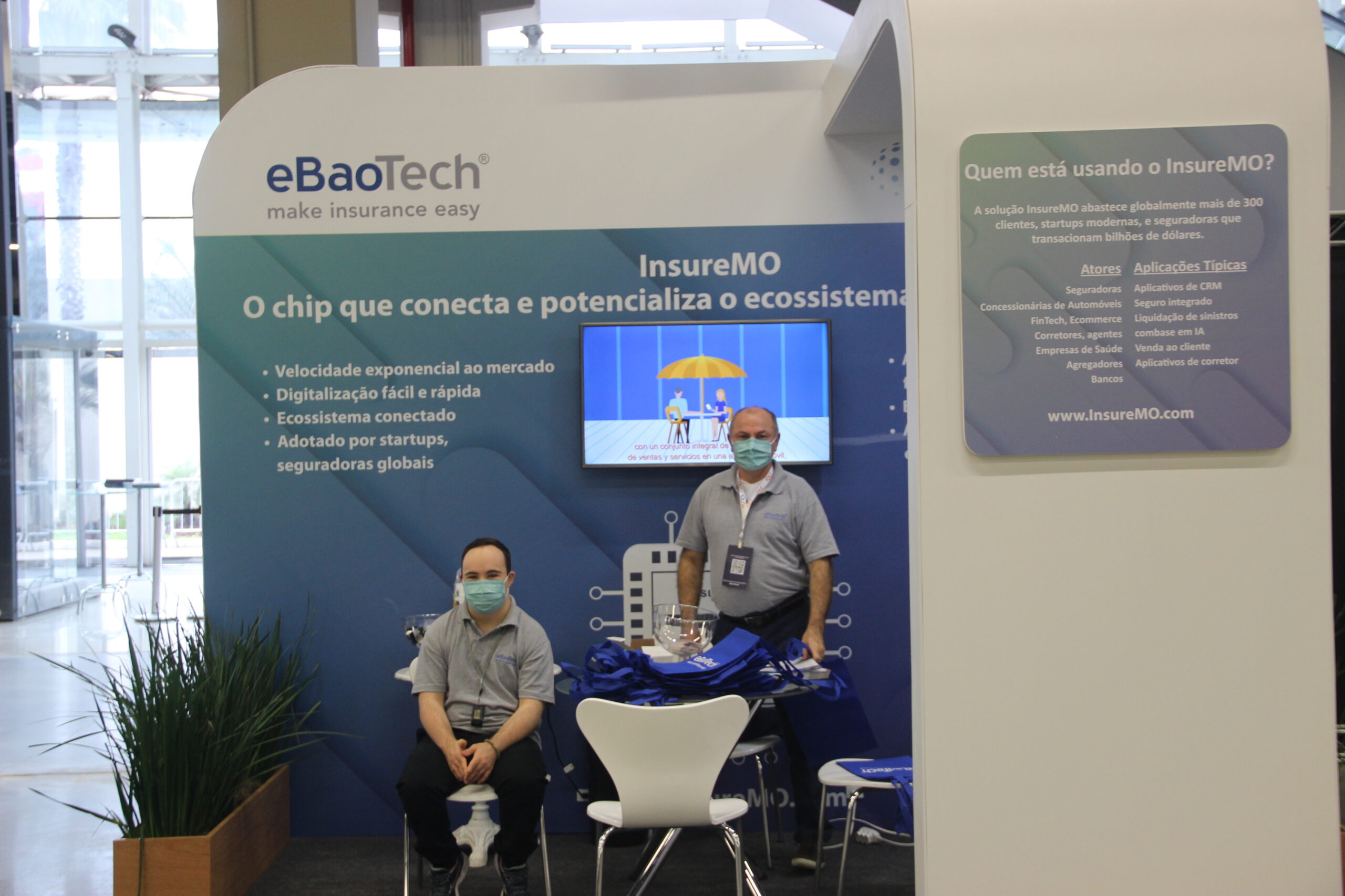Stand eBaoTech no CQCS Insurtech & Innovation – CQCS